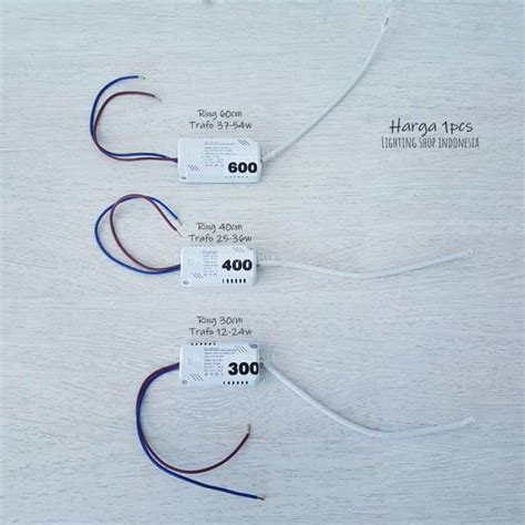 Promo Lampu Strip Trafo Untuk Lampu Gantung Led Ring Strip Trafo Ring