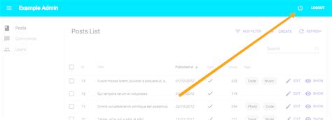Authprovider Does Not Automatically Introduce Logout Button To The