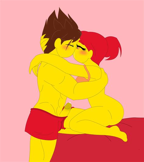 Rule 34 Bed Bra Duchess Pixal Kai Ninjago Kissing Lego Looking At
