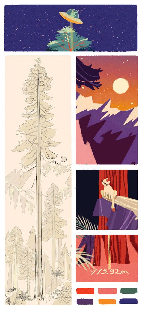 Tree Story Behance