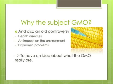 The Gmo Genetically Modified Organism Pptx Agriculture Industries