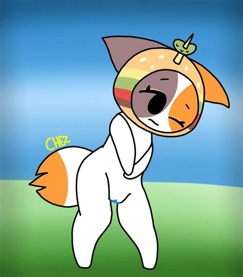 Rule 34 Cheezborger Chikn Nuggit Chez Arts Chikn Nuggit Feline