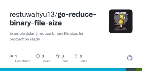Github Restuwahyu13go Reduce Binary File Size Example Golang Reduce