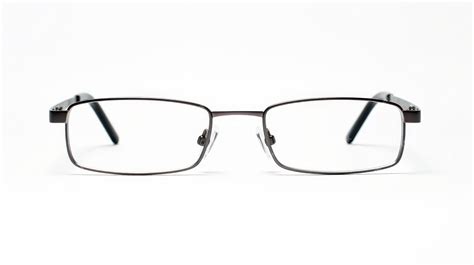 Premium Photo Classic Rectangular Prescription Glasses On White