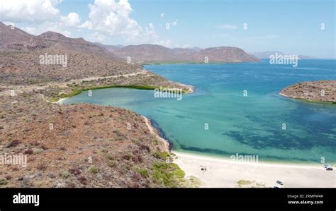 Drone Photography At El Requeson Beach In Baja California Sur Mexico