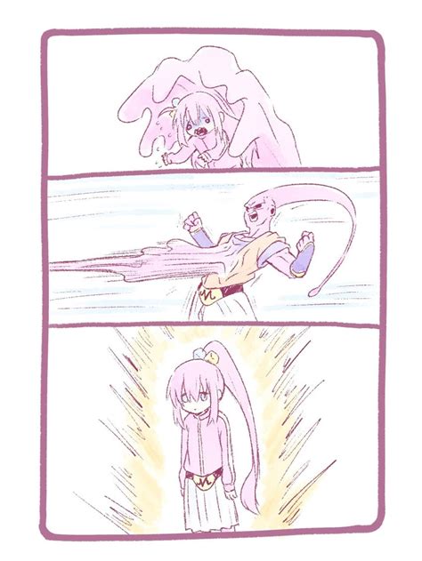 Gotoh Hitori Majin Buu And Super Buu Dragon Ball And 1 More Drawn