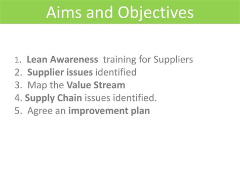 Lean Benchmarking And Value Chain Optimisation Pptx Logistics