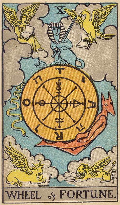 Wheel Of Fortune Tarot Card Meaning Interpretations And Advice For