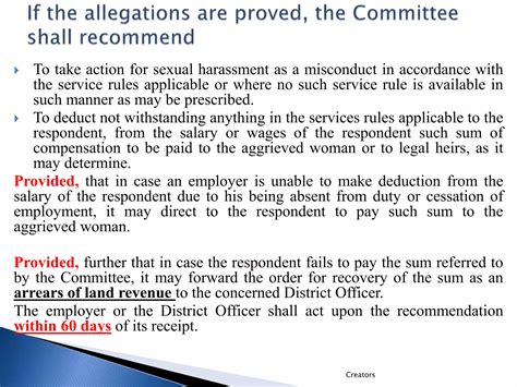 The Sexual Harassment Of Women At Workplace Pptx