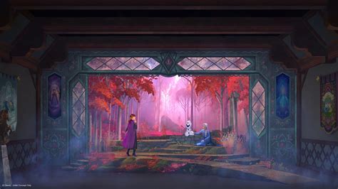 Beautiful New Concept Art Unveiled For Worlds First ‘frozen Themed