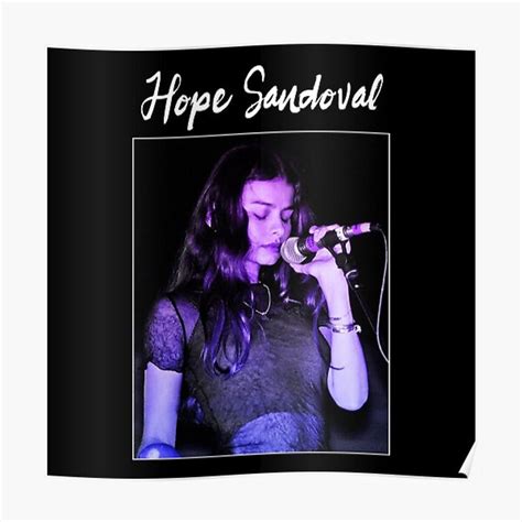 Hope Sandoval Mazzy Star Premium Matte Vertical Poster Sold By Otobong