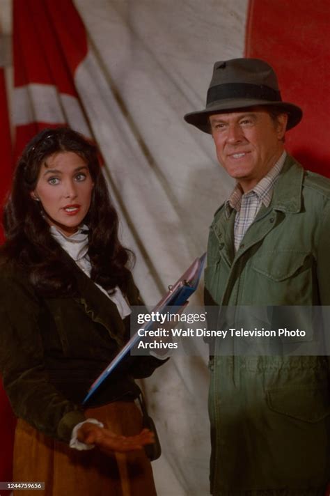 Connie Sellecca Robert Culp Appearing In The Abc Tv Series The News Photo Getty Images