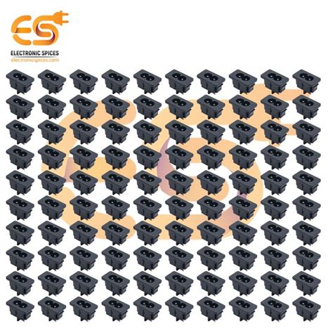 Buy 2 Pin Ac Plug Panel Mount Connector