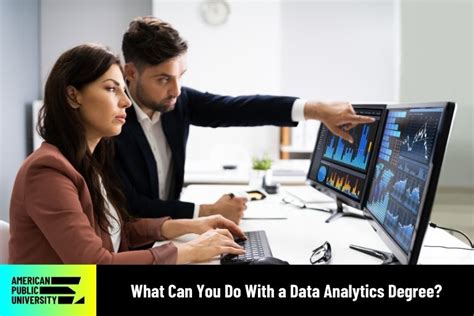 What Can You Do With A Data Analytics Degree American Public University