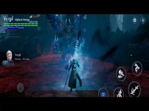 Devil May Cry Peak Of Combat Sdt Vergil Vs Beowulf Boss Fight Youtube