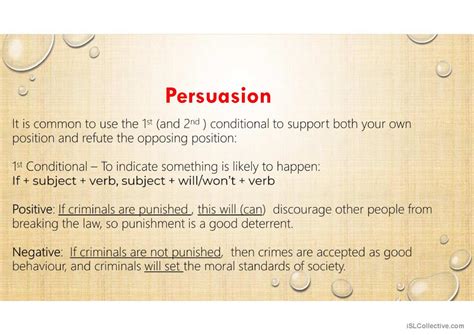 persuasion lesson for b1s using the… english esl powerpoints