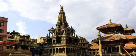 Krishna Mandir Was Built In Malla Ruler Siddhi Narsingh Malla Stock