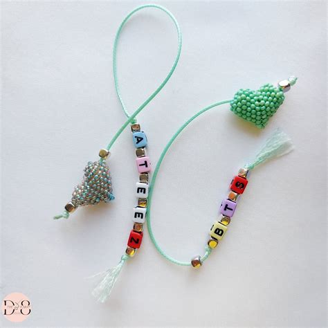Kpop Idol Name Keychain Korean K Pop Beaded Concert Merch T For