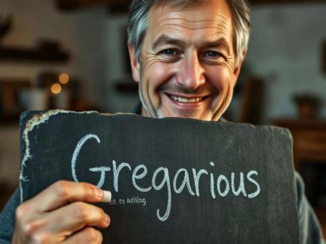 Word Of The Day Gregarious