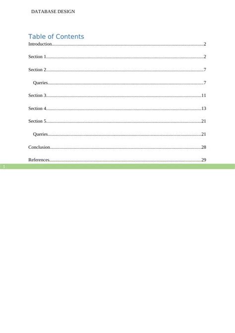 Database Design Desklib