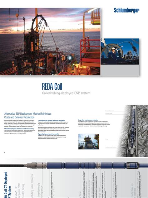 Reda Coil Coiled Tubing Esp Br 1 Pdf Pump Casing Borehole