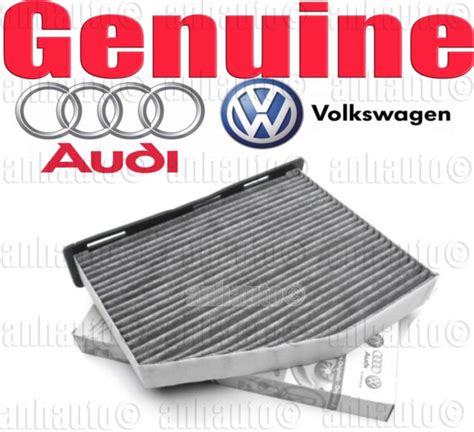 Genuine Audi / Volkswagen Charcoal Cabin Filter 1K1819653B | eBay