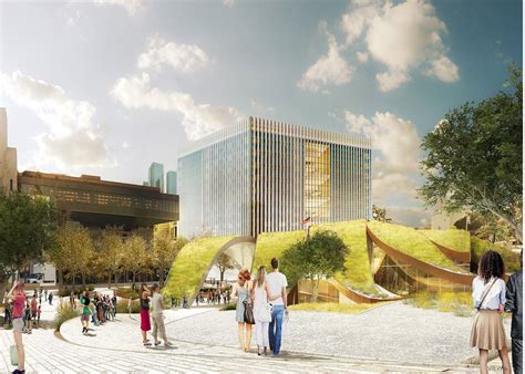 Oma Unveils New Type Of Park Space For Las Fab Civic Center