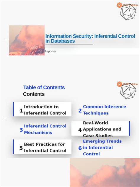 Information Security Inferential Control In Databases Pdf