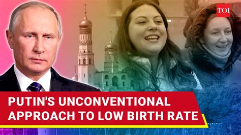 Putin Advises Russians to Use Work Breaks for Procreation Amid Declining Birth Rate