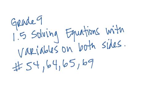 ShowMe Equations Grade Math