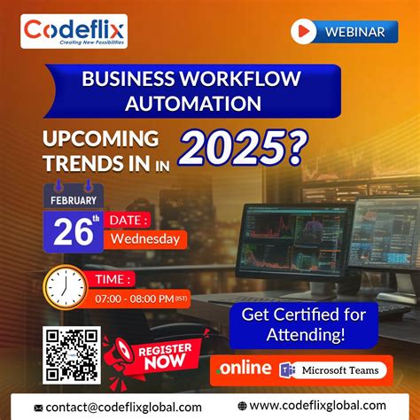 Codeflix Automation Codeflixwebinar Techtalks Futureofwork Codeflix Consultancy Services