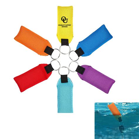 Foam Neoprene Floating Keychain Waterproof Floatablekeychain
