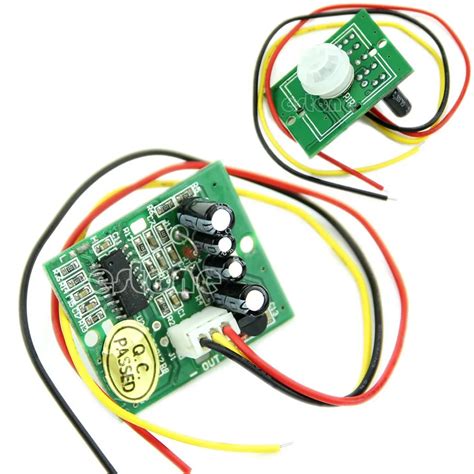 1pc DC 5V 24V IR Pyroelectric Infrared IR PIR Motion Sensor Detector Module Y103 In Switches
