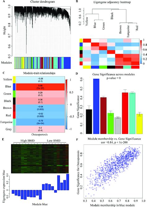 Identification Of Significant Gene Modules Correlated With Download Scientific Diagram