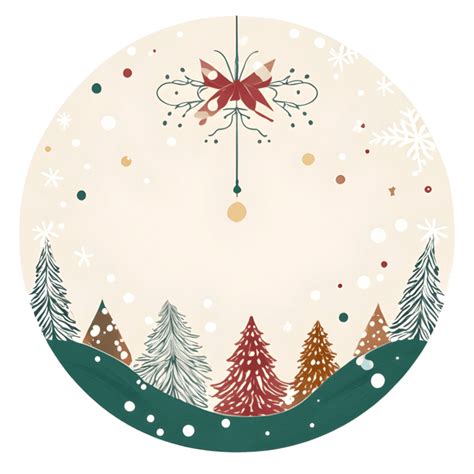 Christmas Circle Pngs For Free Download