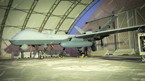 Premium Photo Mq9 Reaper Predator Uav Drone Of The Us Military Most