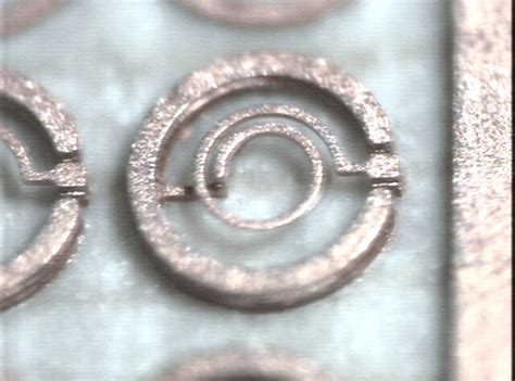 Photograph Of The Fabricated Suspended Rf Mems Inductor Download Scientific Diagram