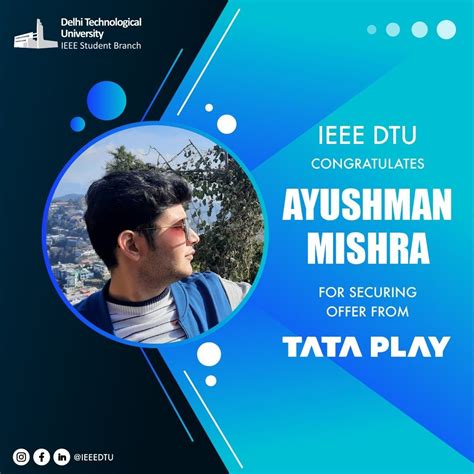 Ieee Dtu On Linkedin Dtu Dce Placement Tech Success Engineering Sde Ieee Ieeedtu