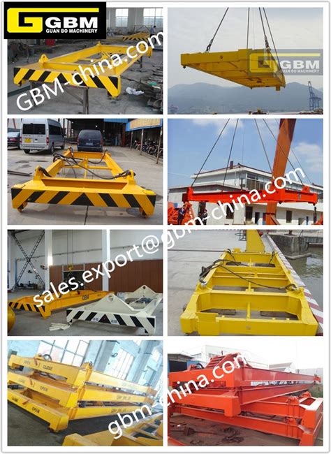 4 개의 드는 러그를 가진 40ft 기계적인 콘테이너 드는 광속