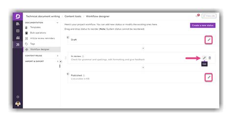 Workflow Designer For Your Product Documentation Knowledge Base