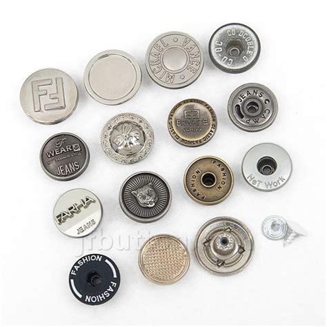 China Custom Metal Tack Button For Pants Suppliers Manufacturers