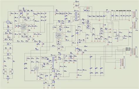 Lcd Power Supply Circuit Diagram Schematic Monitors Eeweb