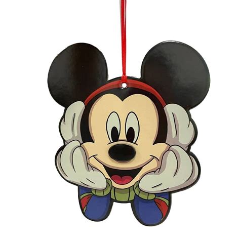 Adorno Disney De Cartón Con Cabeza De Mickey De 20 Cm Walmart