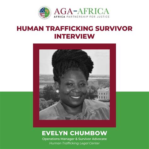 Evelyn Chumbow On Linkedin Humantrafficking Africansurvivors