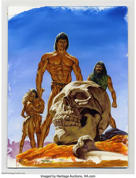 Joe Jusko Original Art For Tarzan Trading Card Undated A Very