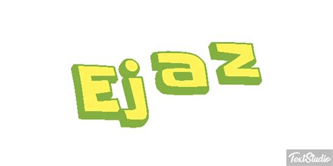 Ejaz Name Animated  Logo Designs