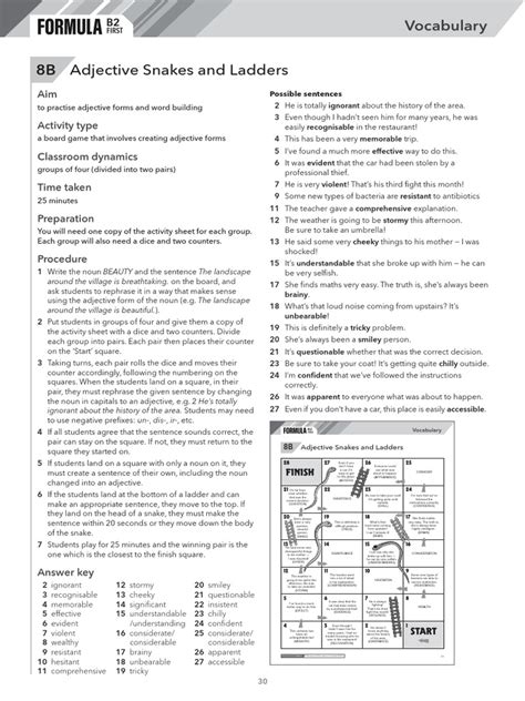 Formula B2 Unit 8b Photocopiable Pdf