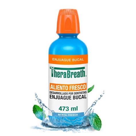 Therabreath Enjuague Bucal Menta Fresca 473 Ml H E B México
