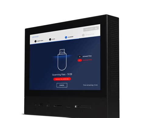 Cyber Security Kiosk Metadefender Kiosk Opswat
