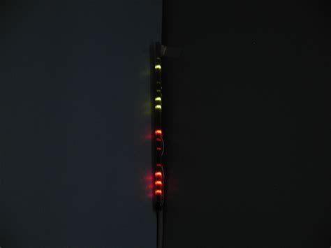 A Led Strip Clock As Linear As Time Hackaday